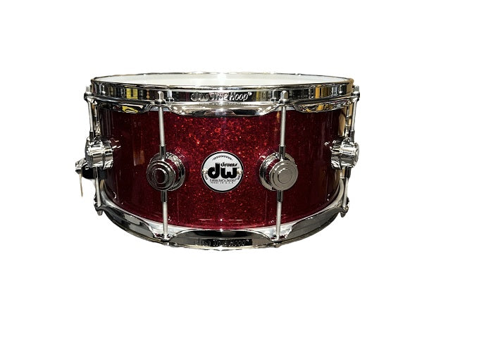 DW Collector 333 Maple Snare Ruby Glass DR310614SSC055 – Drumland ...