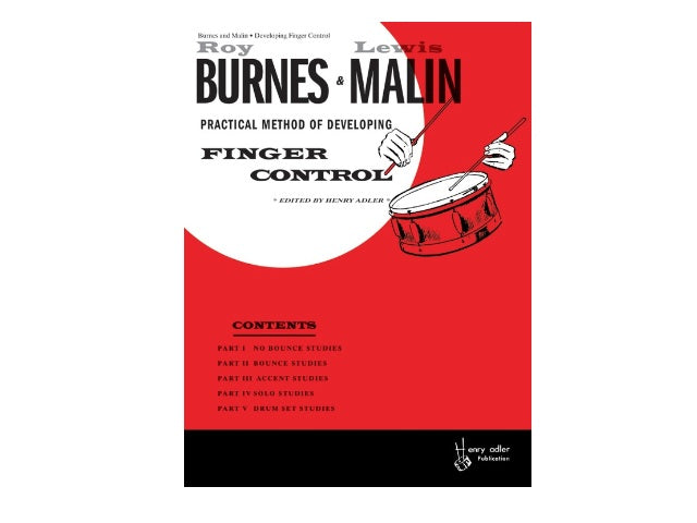 Practical Method of Developing Finger Control by Roy Burnes & Lewis Ma ...