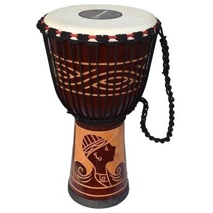 Ecko 12" Carved Djembe Lady Design – Drumland Canada | Official